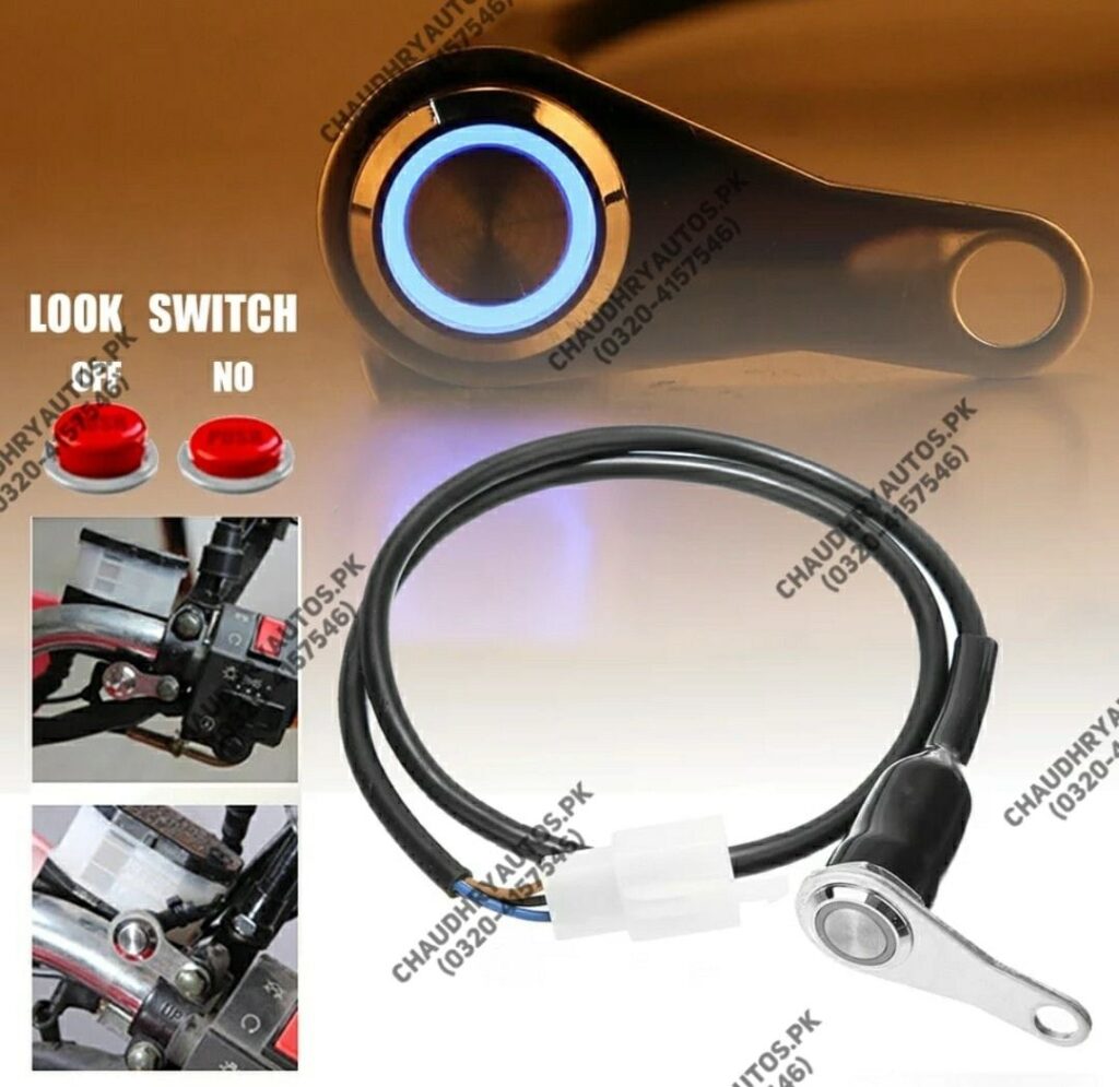 METAL ON/OFF SWITCH WITH DRL LIGHT - Chaudhry Autos PK