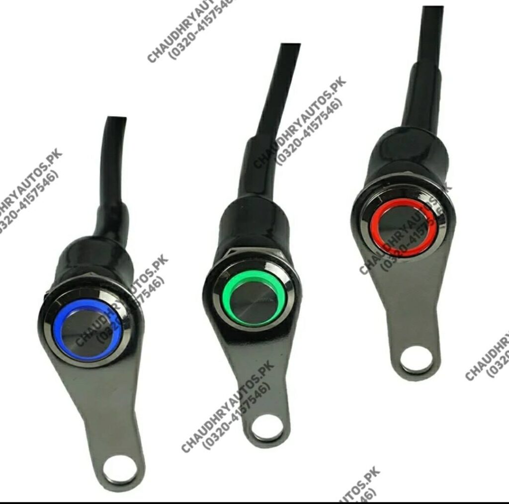 METAL ON/OFF SWITCH WITH DRL LIGHT - Chaudhry Autos PK