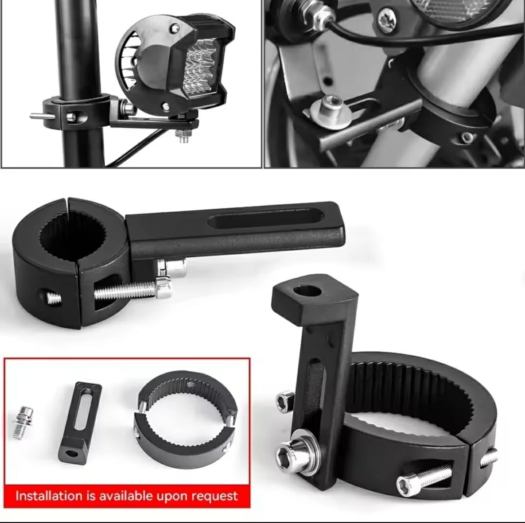 SHOCK MOUNT BRACKETS FOR LIGHTS - Chaudhry Autos PK